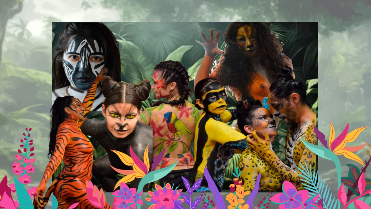 Comparsa Raíces de Colores realizará Bodypaint en Patio de Tablas de la ...